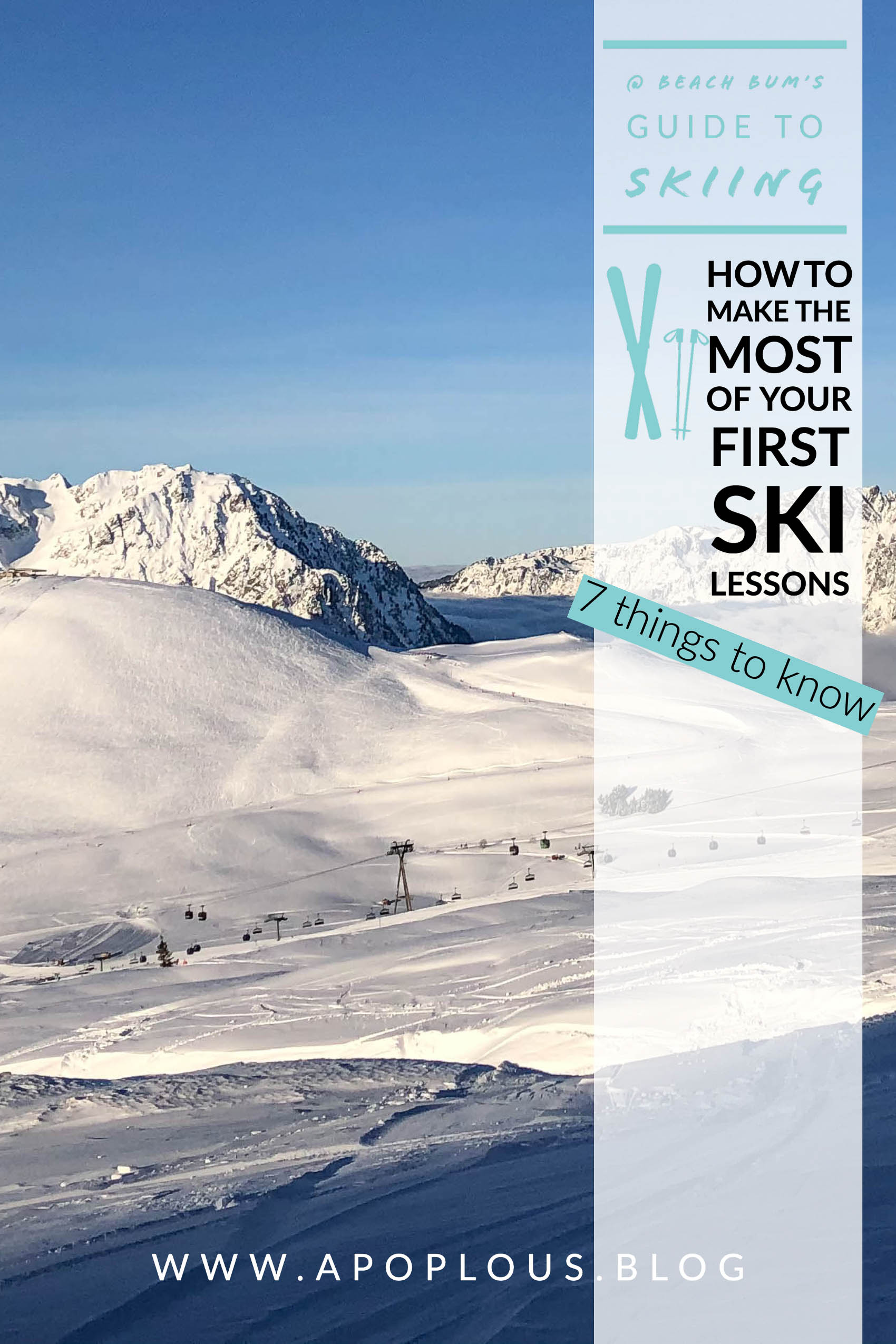 How to make the most of your first ski lessons: 7 things to know